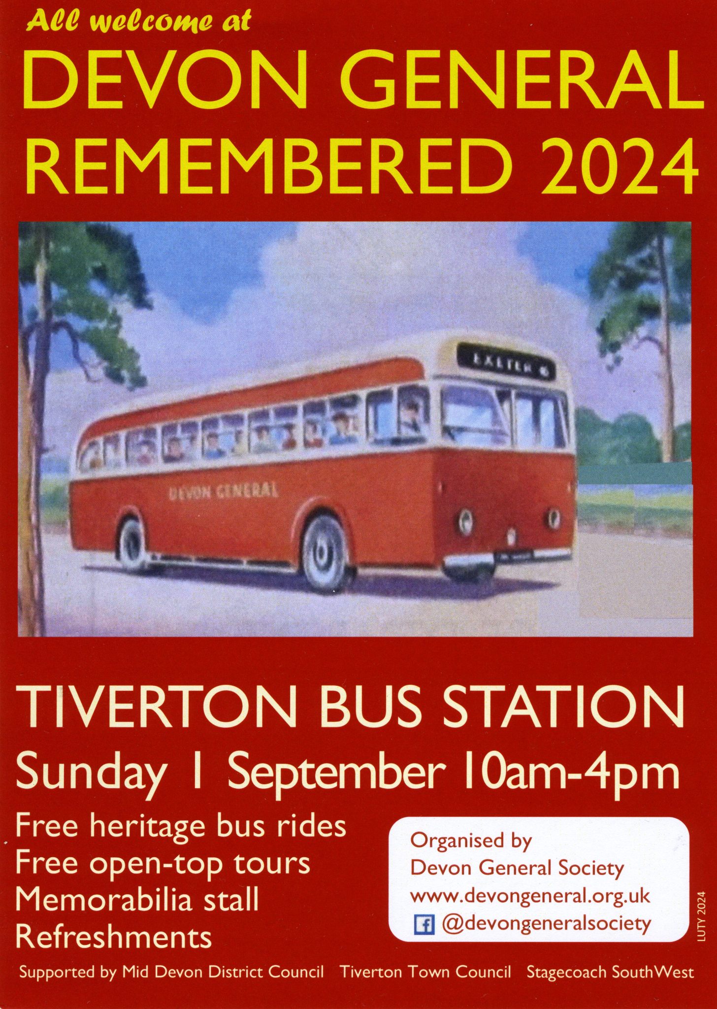 Devon General Remembered at Tiverton – 1st September 2024 – Devon ...